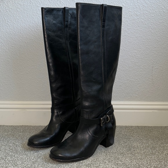 FRYE AND CO. | Shoes | Frye Black Boots | Poshmark